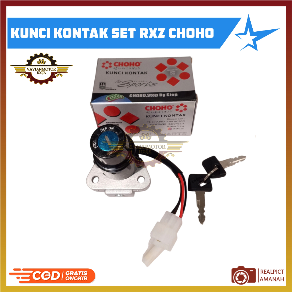 Jual KUNCI KONTAK SET ONLY RXZ RX KING NEW 2003-2008 PNP SCORPIO NINJA ...