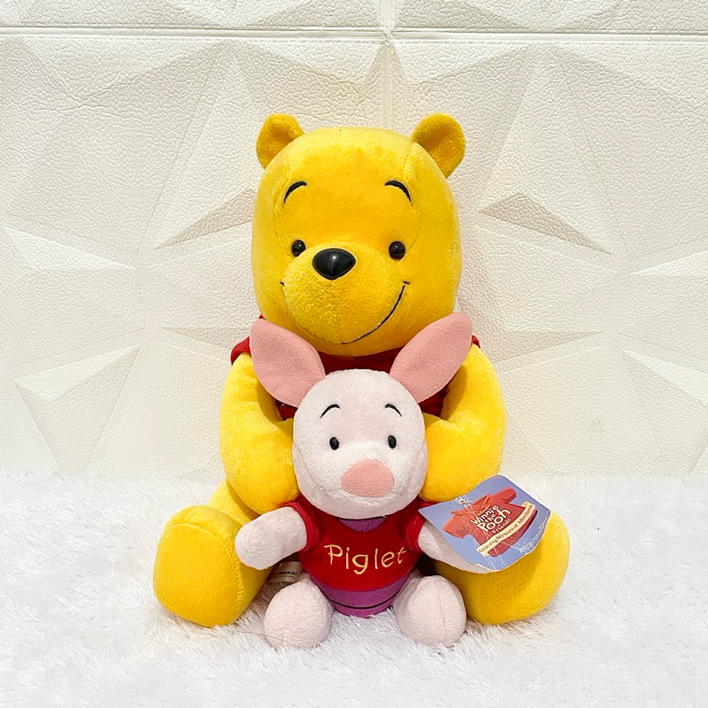 Jual BONEKA WINNIE THE POOH PELUK PIGLET BESAR NEW TAG (termasuk biaya ...