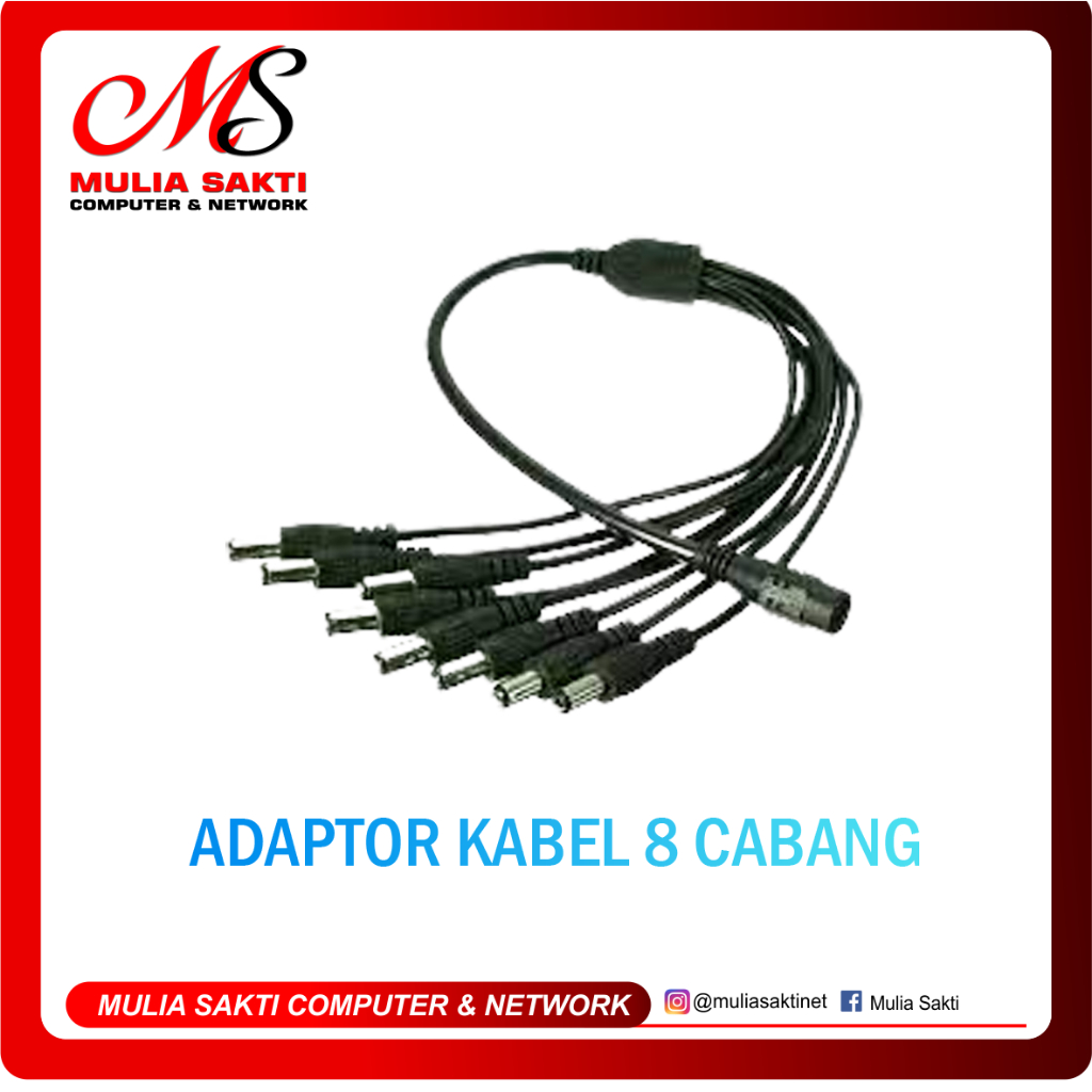 Jual ADAPTOR KABEL 8 CABANG | Shopee Indonesia