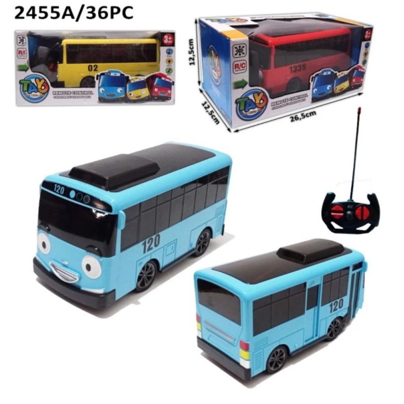 Jual RC Bus Tayo Musik Remote Control Batre Cas - Bis Remot Kontrol | Shopee Indonesia