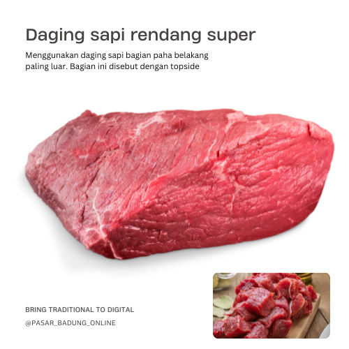 Jual daging rendang grade A 1kg | Shopee Indonesia