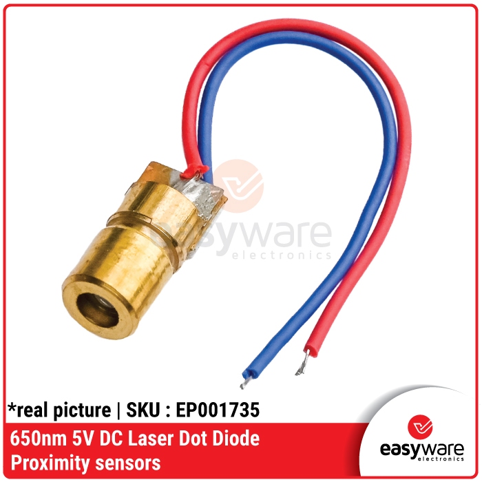 Jual Laser 650nm 5v dc laser dot diode Proximity sensors | Shopee Indonesia