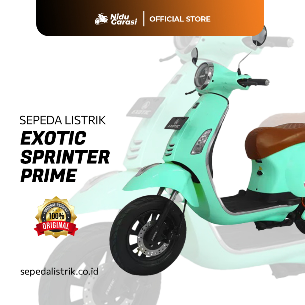 Jual MOTOR LISTRIK EXOTIC SPRINTER PRIME | Shopee Indonesia