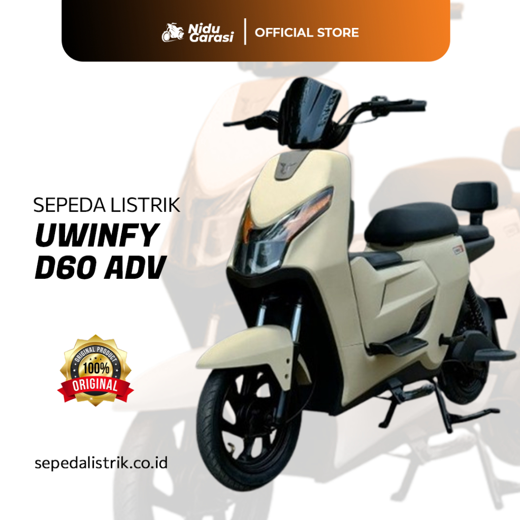 Jual SEPEDA LISTRIK UWINFLY D60 ADV | Shopee Indonesia