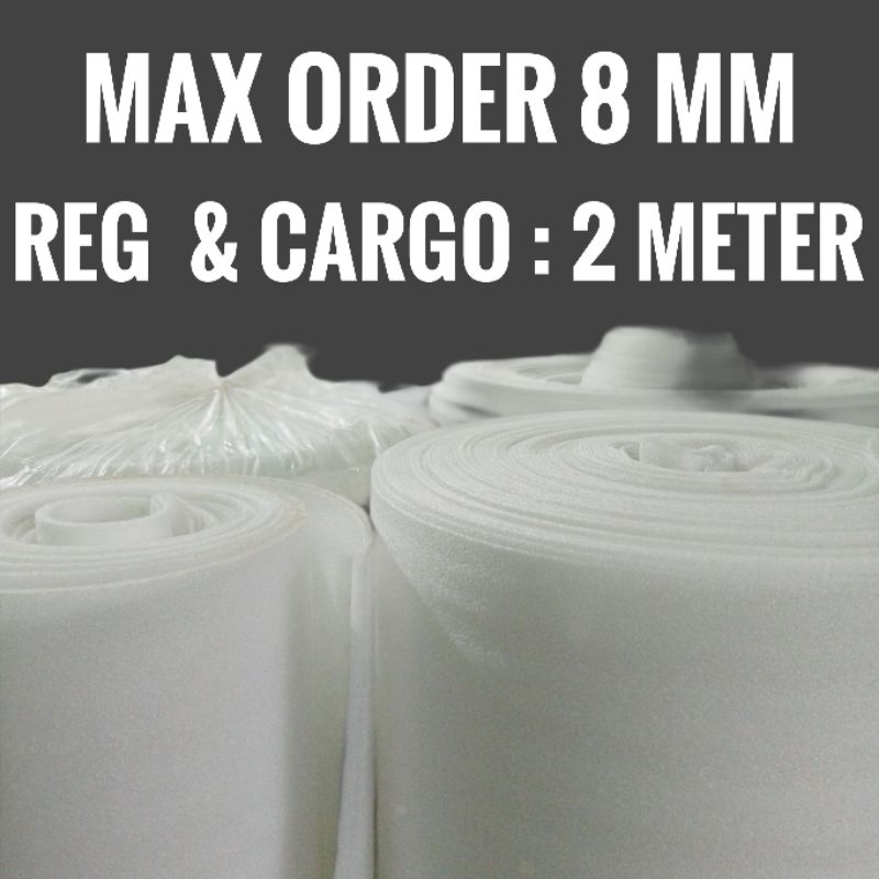 Jual Polyfoam 8 mm / PE foam 8mm meteran | Shopee Indonesia