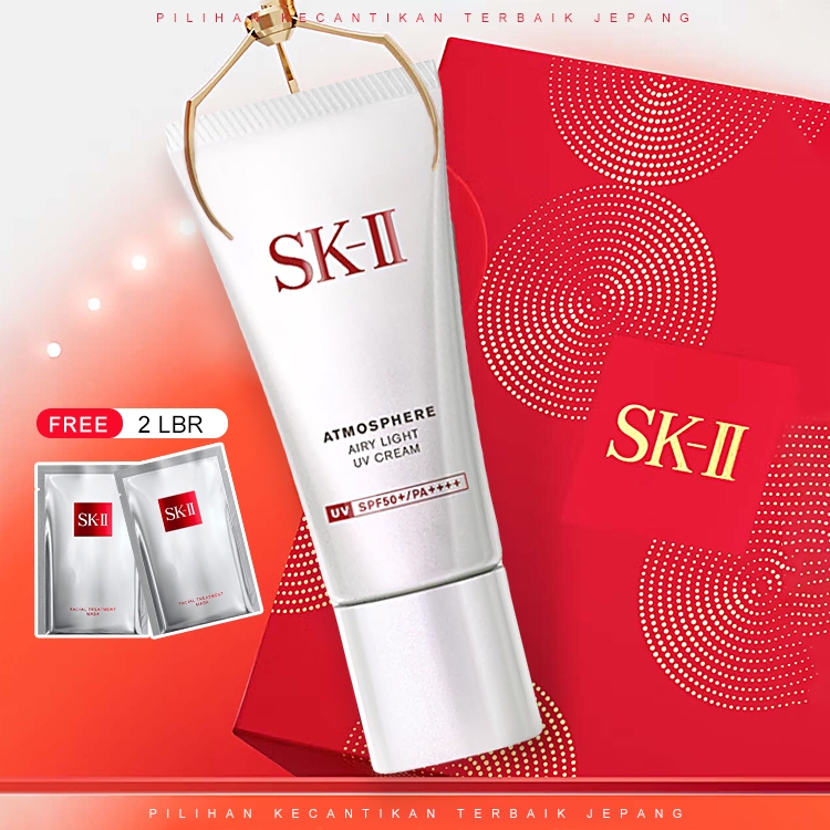 Jual SK-II Atmosphere Airy Light UV Cream SPF50+ PA++++ 30g | Shopee Indonesia