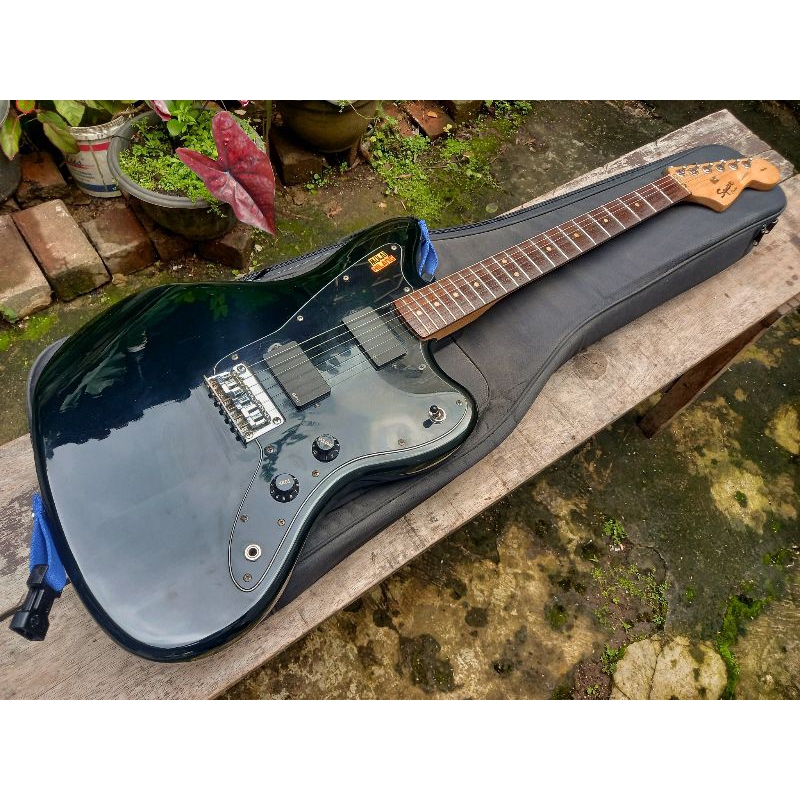 Jual Gitar SQUIER JAZZMASTER AFINITY HH (UPGRADE PICKUP Aktif EMG ...