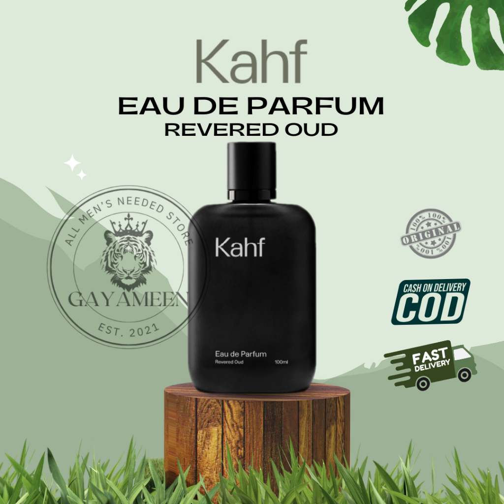 Jual Kahf Revered Oud Eau de Parfum 100 ml - Parfum Pria | Shopee Indonesia