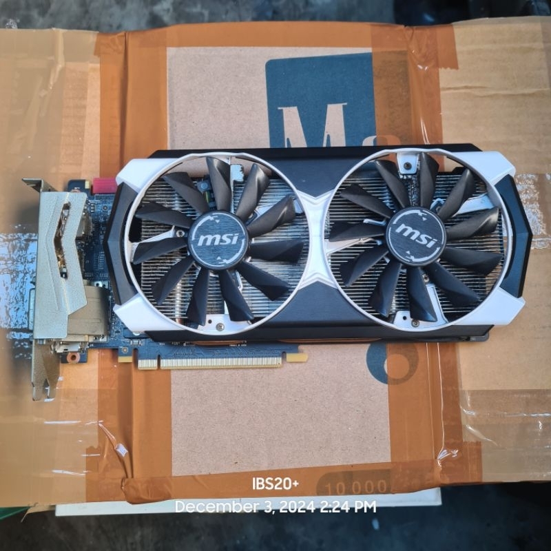 Jual VGA MSI GTX 960 2GB DDR5 128BIT OC VERSION | Shopee Indonesia