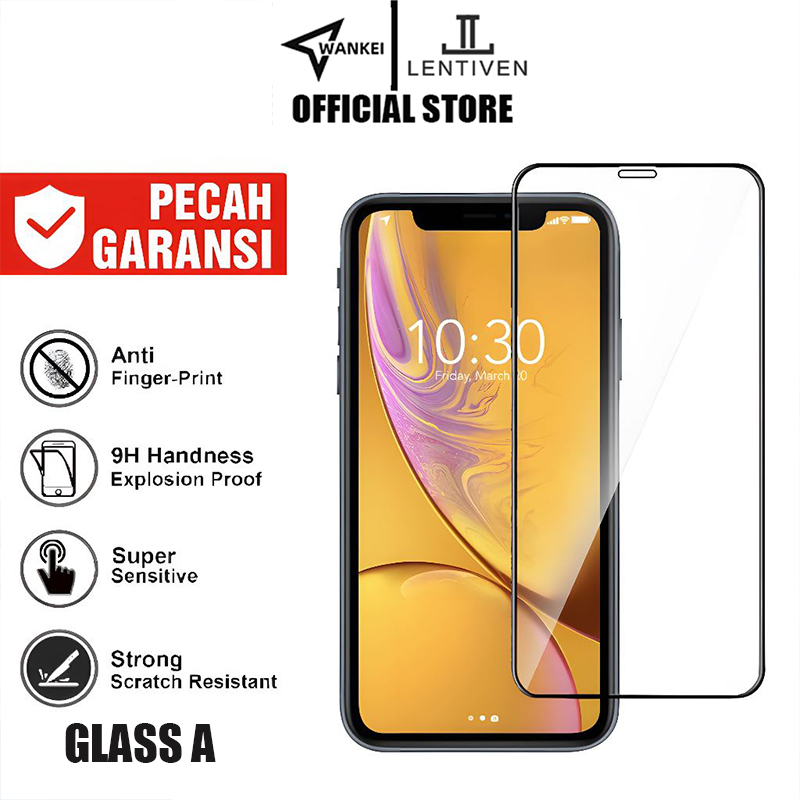 Jual WANKEI LENTIVEN Tempered Glass Anti Gores Untuk Iphone XR 11 15 ...