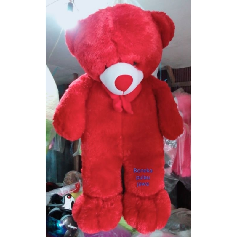 Jual boneka teddy bear super jumbo 120cm | Shopee Indonesia