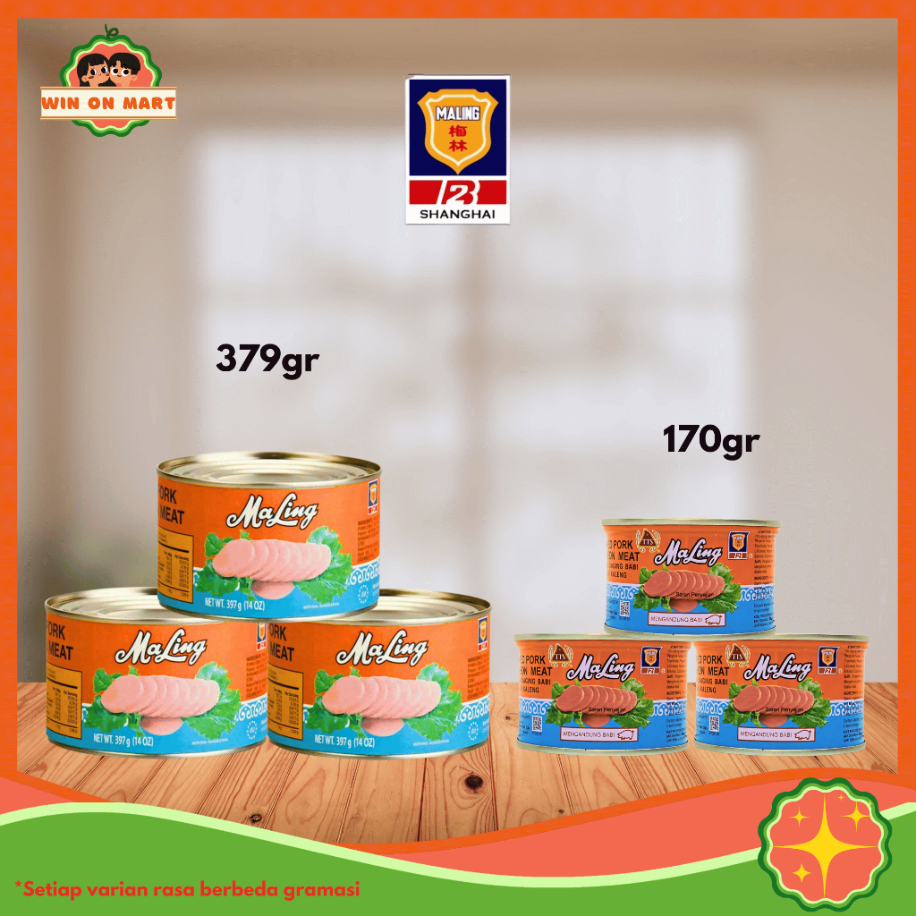 Jual Daging Babi Kaleng | Maling TTS 397gr | 170gr | Pork Luncheon ...