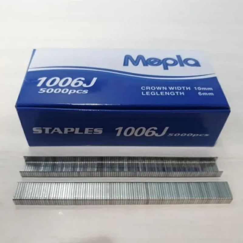 Jual Isi Staples Tembak Angin 1006J | Mepla | Paku Tembak Angin ...