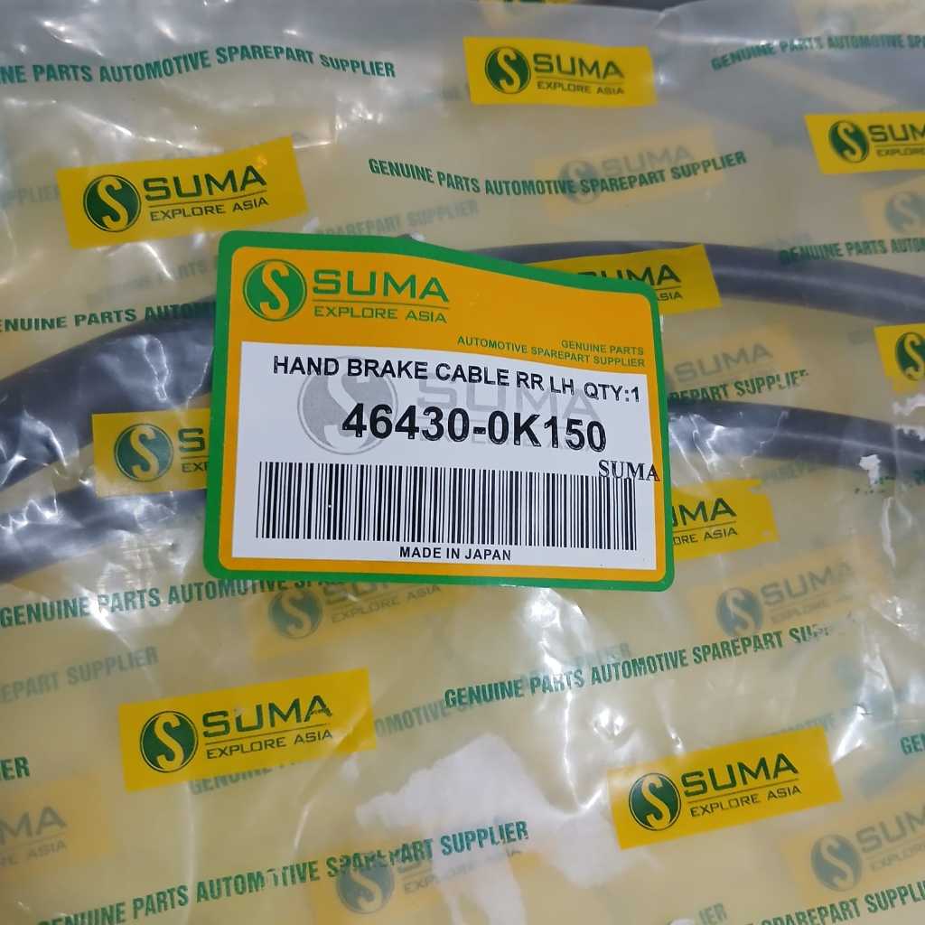 Jual KABEL REM TANGAN HAND BRAKE CABLE HILUX REVO SINGLE CABIN ...