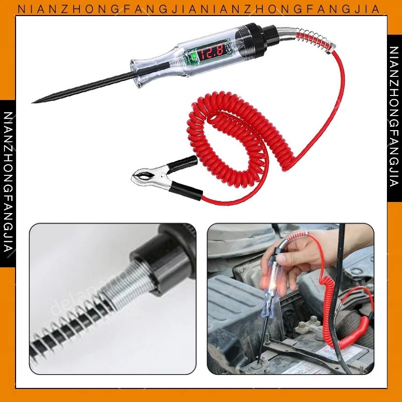 Jual Tespen Digital DC Tester Testpen Kelistrikan Listrik Mobil Motor ...