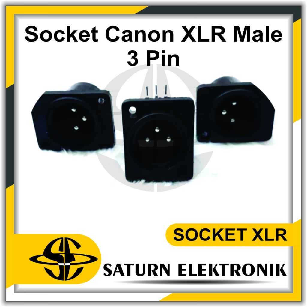 Jual Socket XLR Cannon Male | Shopee Indonesia