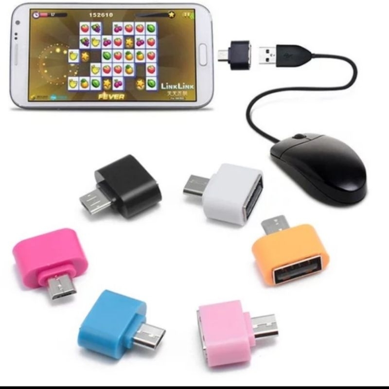 Jual Otg Mini Non Kabel/Otg Tipe C/Otg Micro Usb | Shopee Indonesia