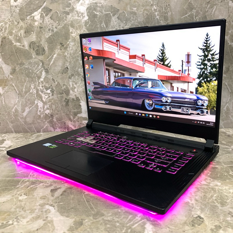 Jual Laptop gaming second murah ASUS ROG STRIX G531GD intel i5-9300H RAM 8GB SSD 512GB GTX1050 ...
