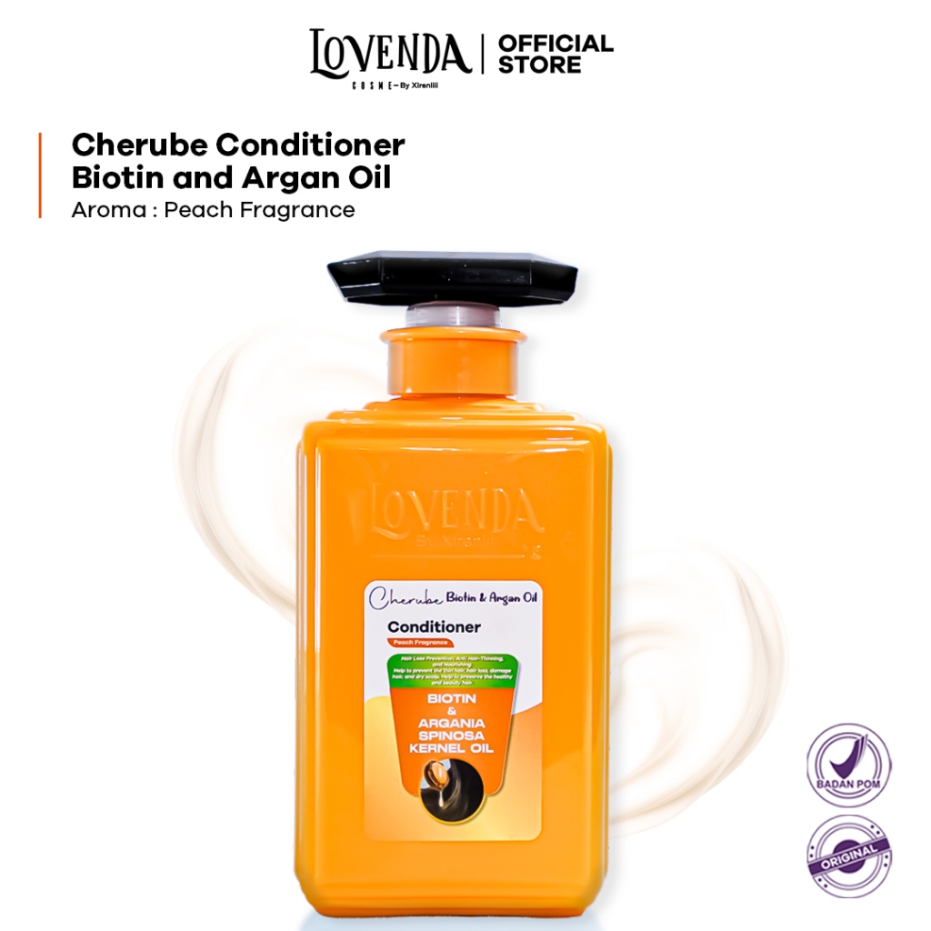 Jual Lovenda Conditioner Anti Hair Fall Cherube Biotin & Argan Oil ...