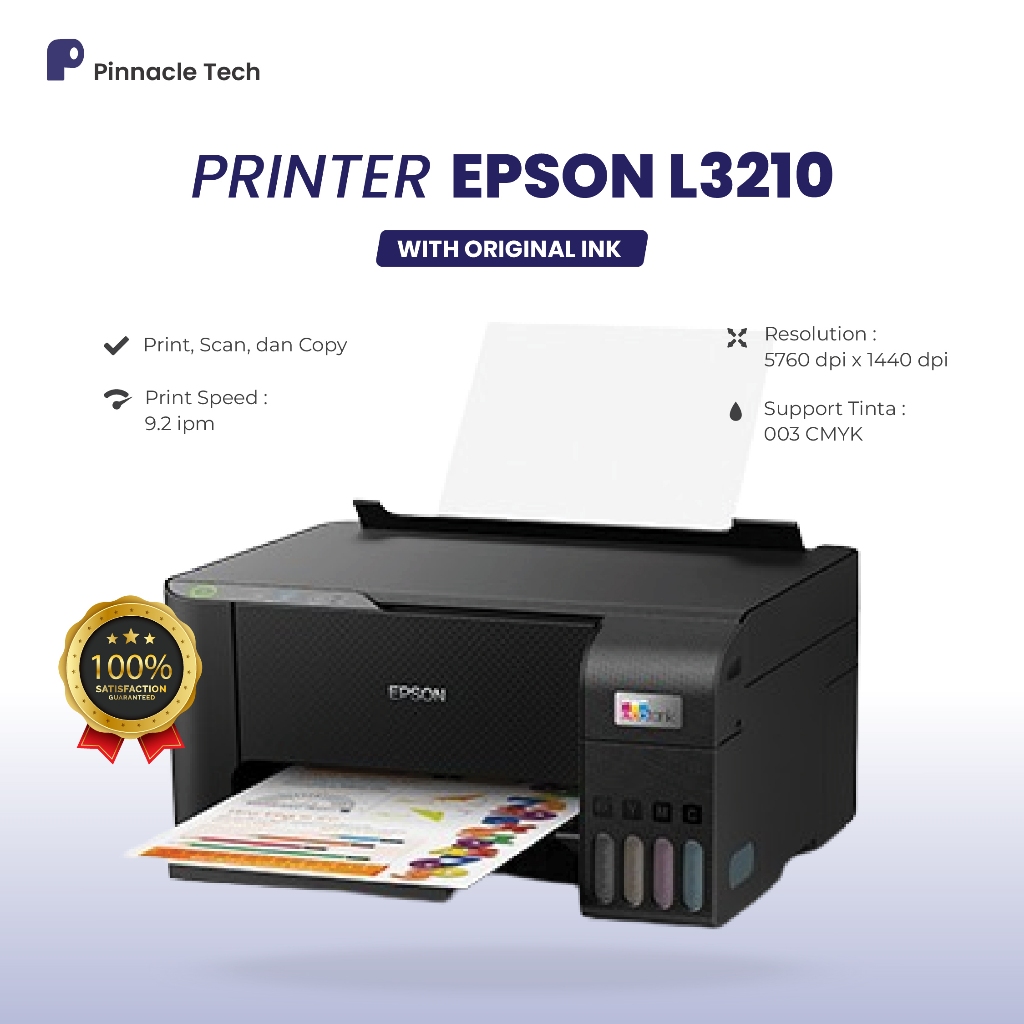 Jual Printer EPSON L3210 All In One - Print Scan Copy Kertas A4 Printer Infus | Shopee Indonesia