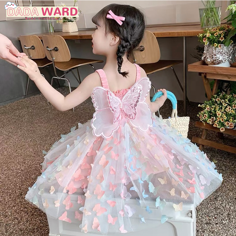 Jual 2-6 Tahun Gaun Gadis Baru Modis Kepribadian Trendi Harta Wanita ...