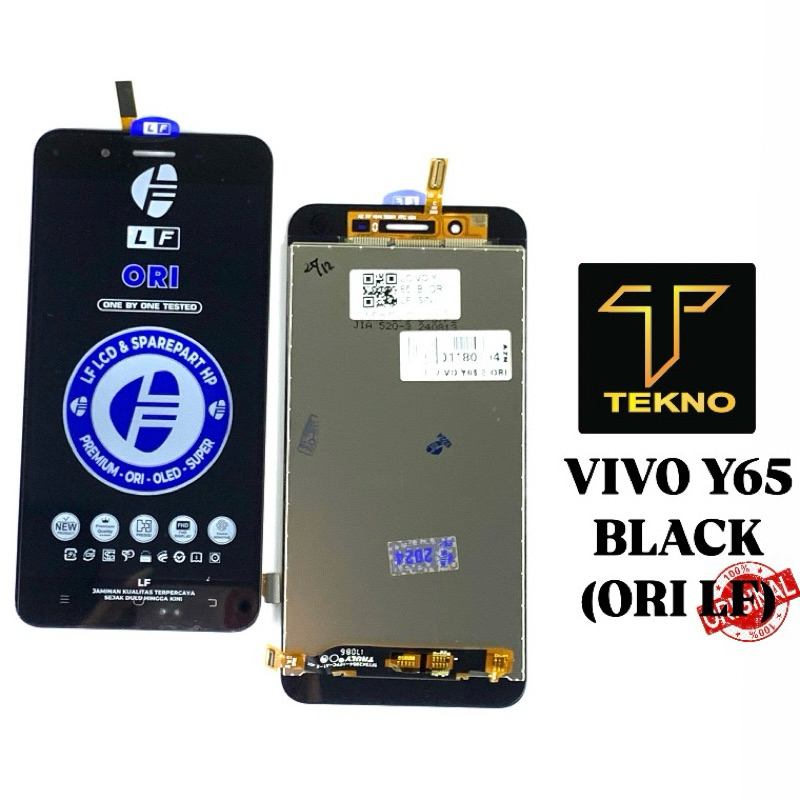 Jual Lcd vivo y65 black (ori lf) fullset | Shopee Indonesia