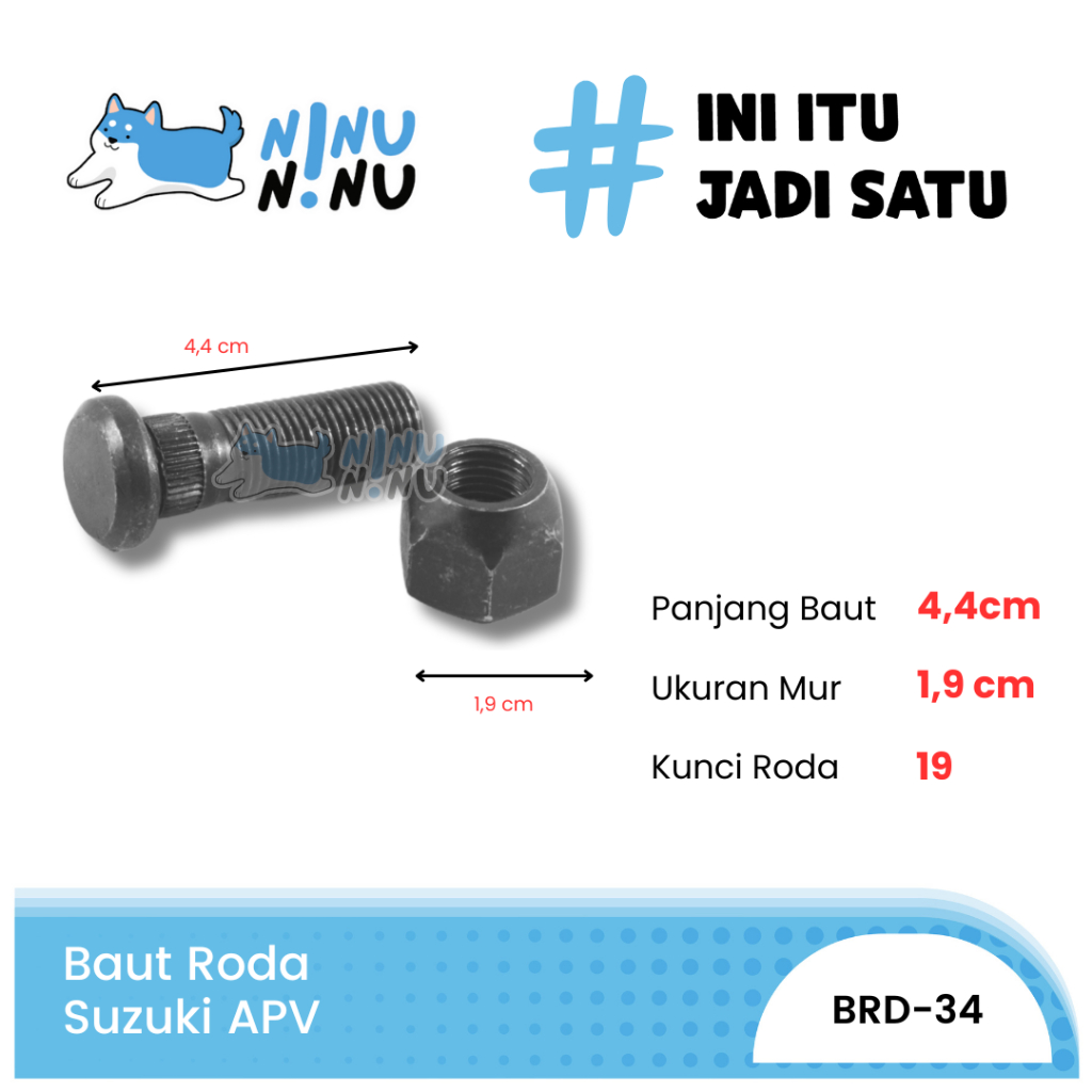 Jual Baut Roda Suzuki APV Mega Carry | Shopee Indonesia