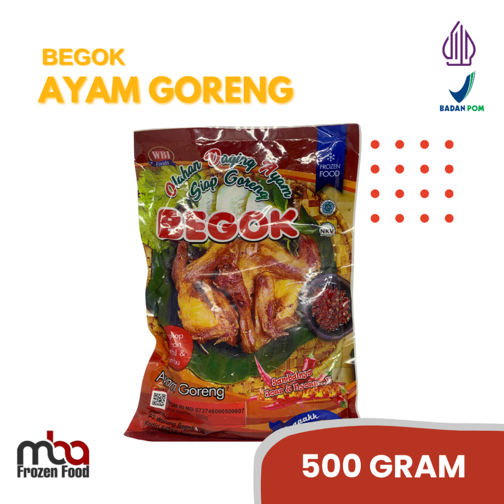 Jual BEGOK Ayam Goreng/ Ayam /Siap Makan /Frozen Food /Masakan Rumah ...