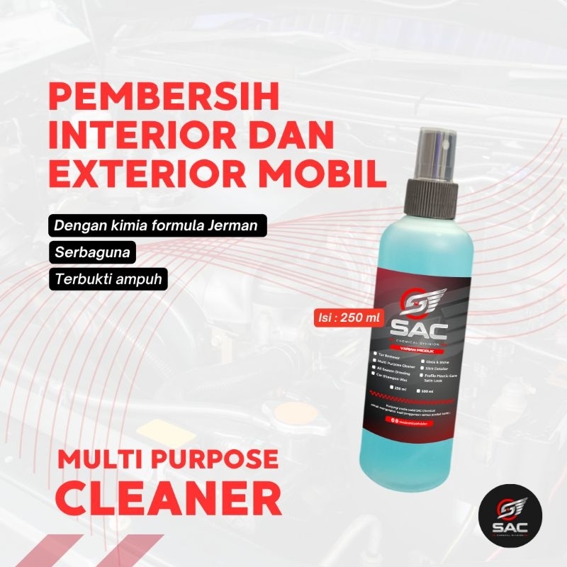 Jual SAC Chemical Multi Purpose Cleaner original 250 ml Cairan ...