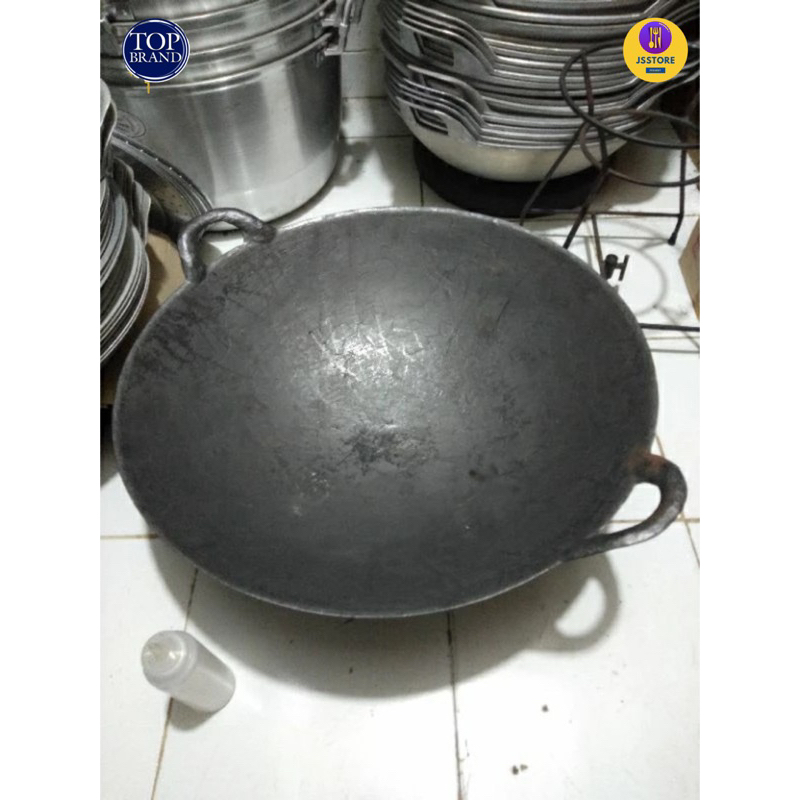 Jual Wajan kuali penggorengan besi cor super tebal No.24 ( 60 cm ...