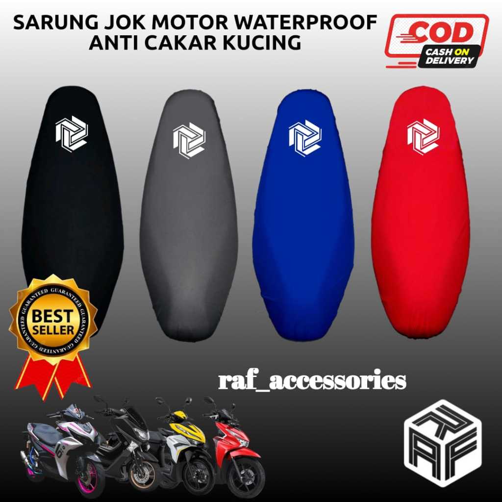 Jual Sarung Jok Motor Waterproof Anti Cakar Kucing Vario Beat Nmax Pcx ...