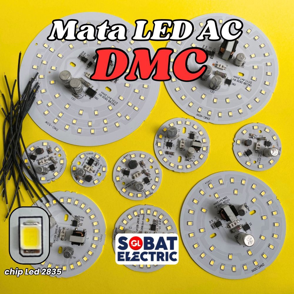 Jual PCB Lampu LED AC DMC - PCB LED Mata Lampu Kode AC DMC | Shopee ...