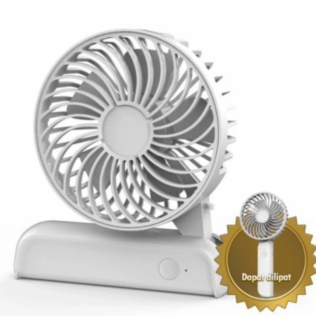 Jual Aoki Mini Fan Portable Charge / Kipas angin Genggam AF 808 Y Warna ...