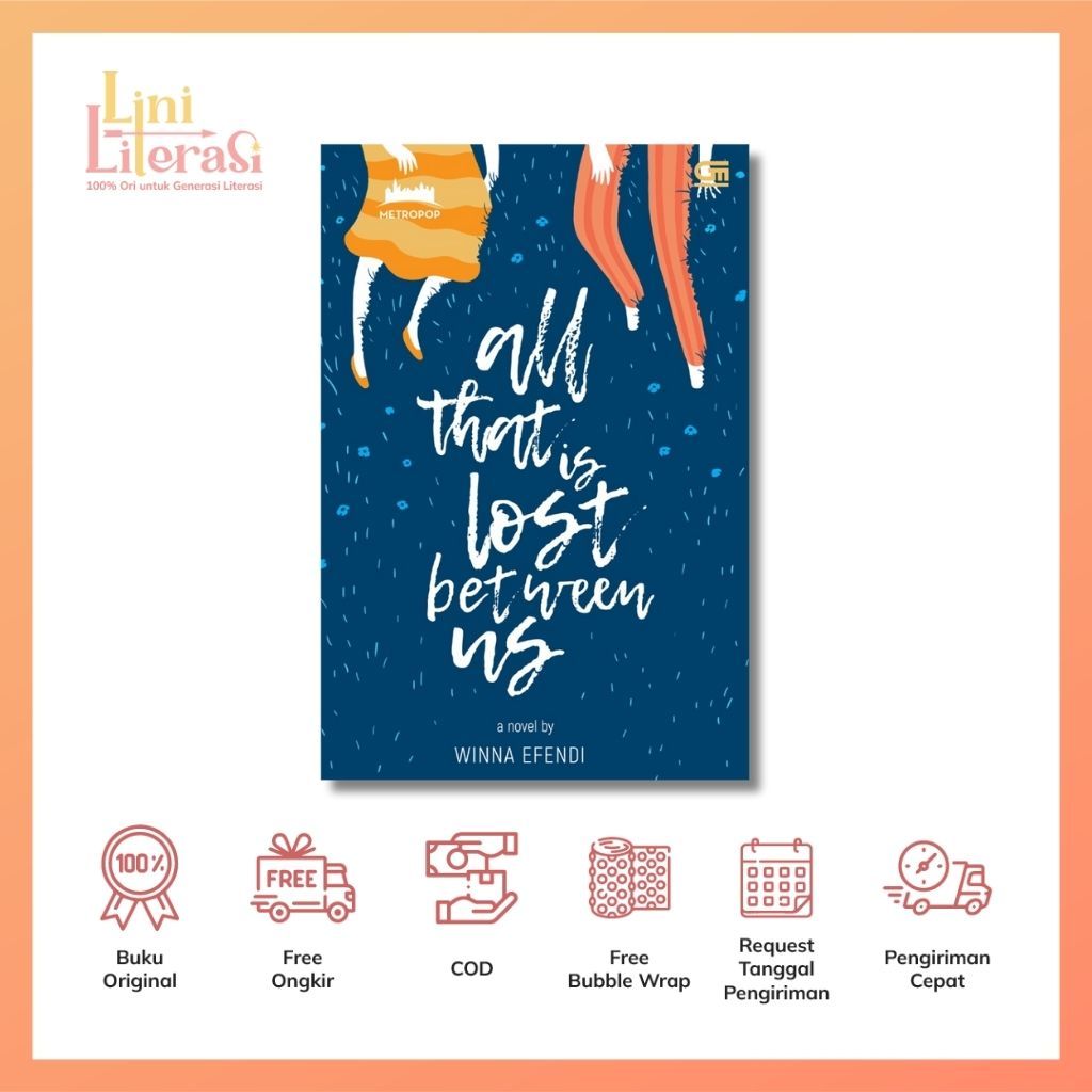 Jual All That Is Lost Between Us’ - Winna Efendi - Penerbit Gramedia ...