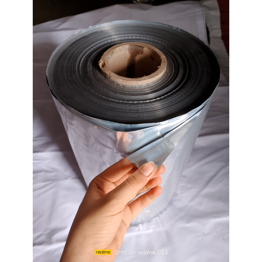 Jual metalize atau plastik kemasan roll kecil 32cm x 1000m | Shopee ...