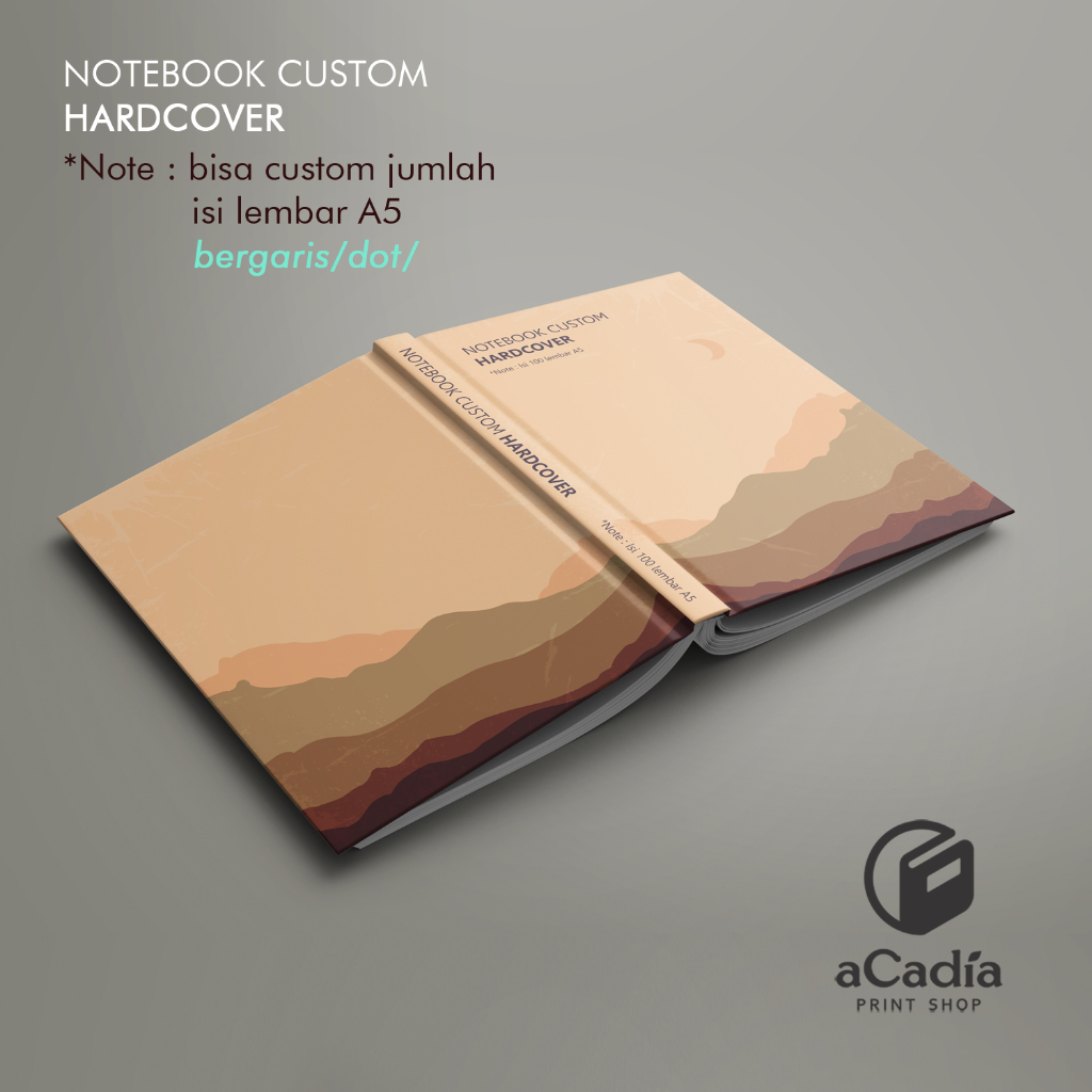 Jual CUSTOM NOTEBOOK A5 ISI PRINT WARNA | Shopee Indonesia