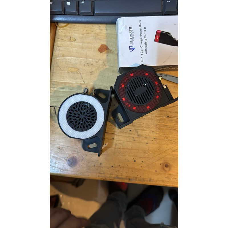 Jual Alarm Mundur Truk Bis 12-24 Volt 1 Suara Dengan Lampu MERAH DAN ...