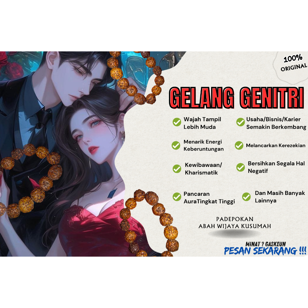 Jual GELANG GENITRI G3ND4M KIN4S1H Tingk4t T1nggi | Shopee Indonesia