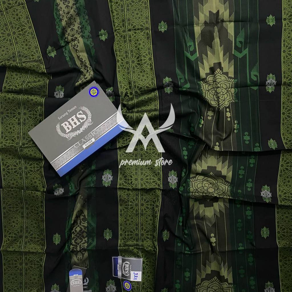Jual Sarung Tenun BHS Classic Silver Songket Jacquard Tipe SSH SSB SSG Muslim Dewasa | Shopee ...
