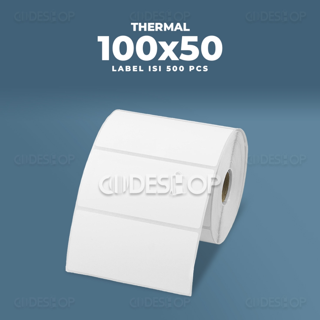 Jual Stiker Label Barcode 100 x 50 mm Thermal 1 line isi 500 Pcs | Shopee Indonesia