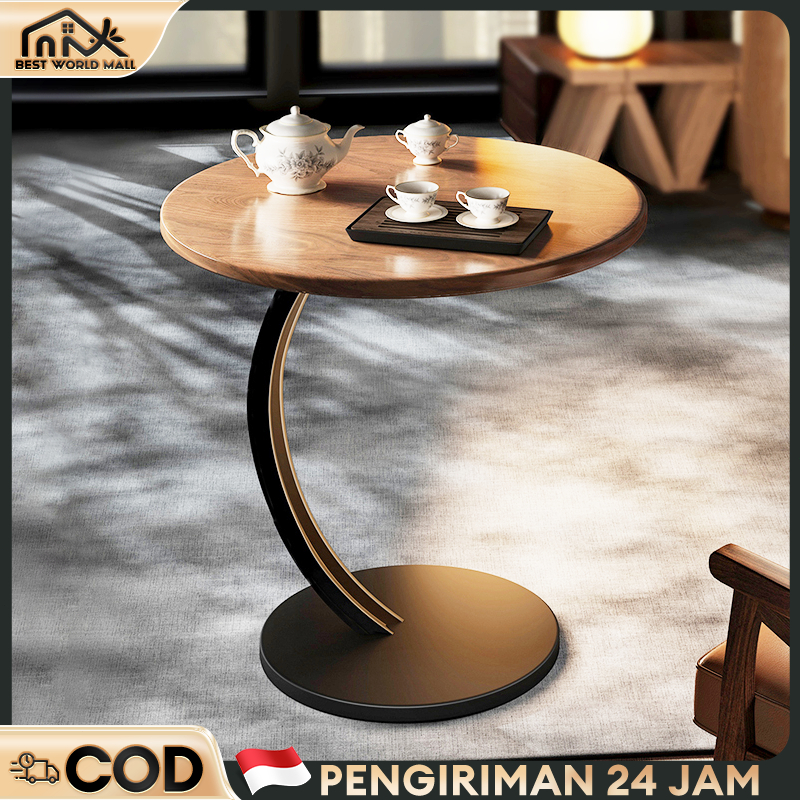Jual Meja Kecil Coffe Table Meja Kopi Meja Sudut Meja Bulat Meja Nakas ...