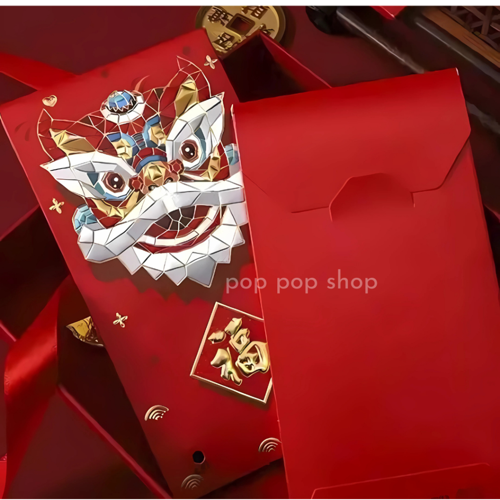 Jual Angpao imlek rekam suara recording voice note amplop angpau merah tahun baru chinese ...