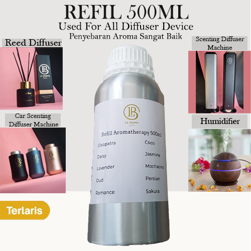 Jual La Bonte Refill Oil Scenting Diffuser Machine Aromatherapy 500ml ...