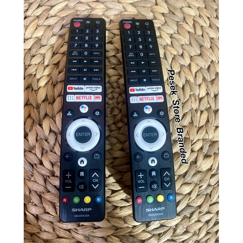 Jual Remote remot smart tv android sharp aquos GB326WJNA original dan ...