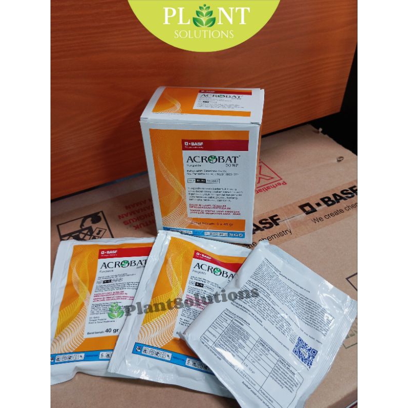 Jual Fungisida Acrobat 50wp 40GR isi 6BKS Mengendalikan Jamur Pada ...