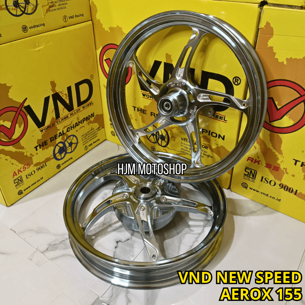 Jual Velg Racing VND NEW SPEED Yamaha Aerox 155 / All New Aerox - 185 x 14 / 215 x 14 ORIGINAL ...