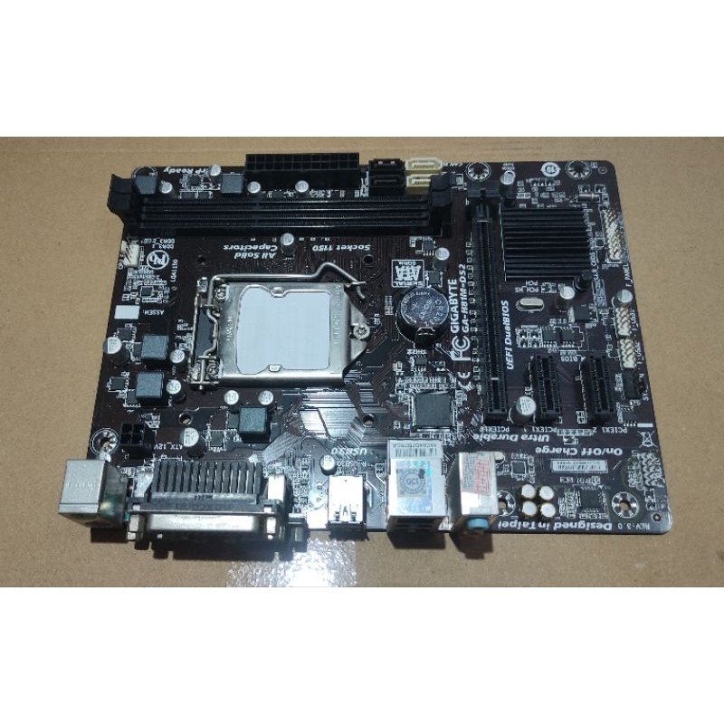 Jual Motherboard Gigabyte H81M-DS2 LGA 1150 | Shopee Indonesia