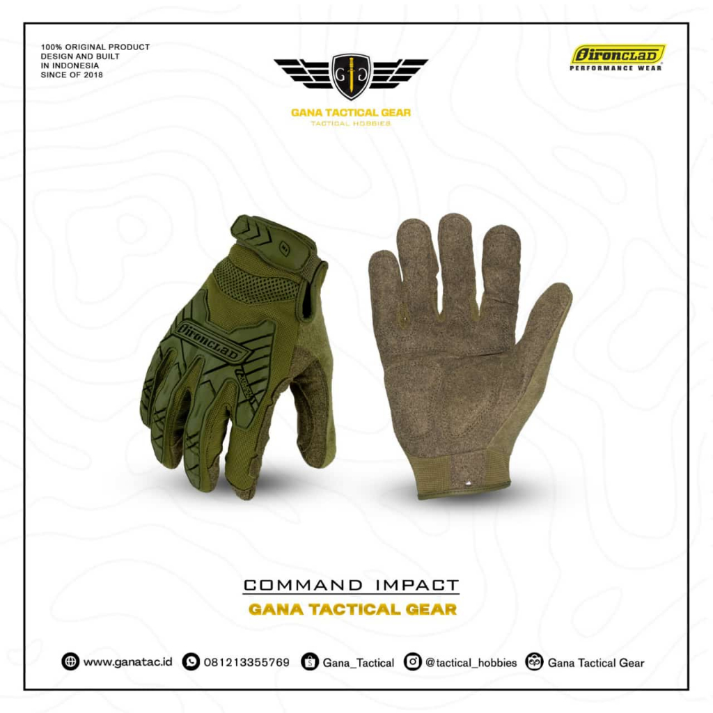 Jual COMMAND TACTICAL IMPACT GREEN | Shopee Indonesia