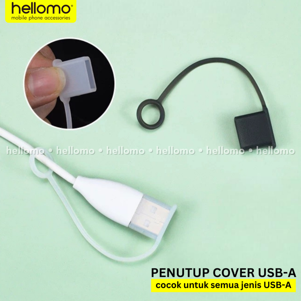 Jual Cover Pelindung Kait Plug USB-A Tipe A Male Penutup Anti Debu USB ...
