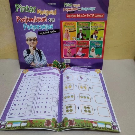 Jual Buku Belajar anak Latihan berhitung Matematika Penjumlahan dan ...